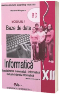 Informatica BD, manual pentru clasa a XII-a (Specializarea, matematica ...