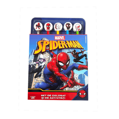 Marvel. Spider-Man. Set de colorat si de activitati - Disney,, Litera ...